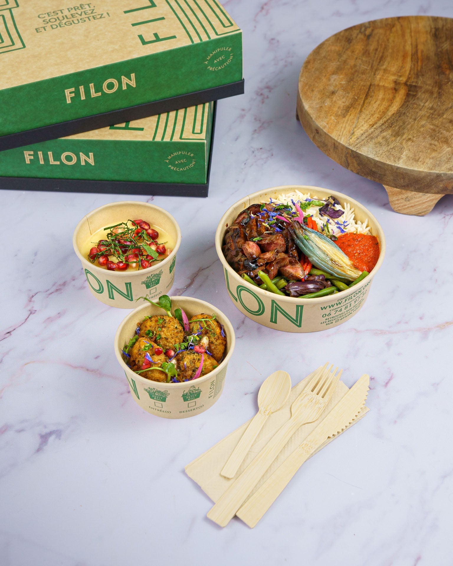 La carte des plateaux repas en entreprise de Janvier est en ligne ! – Filon