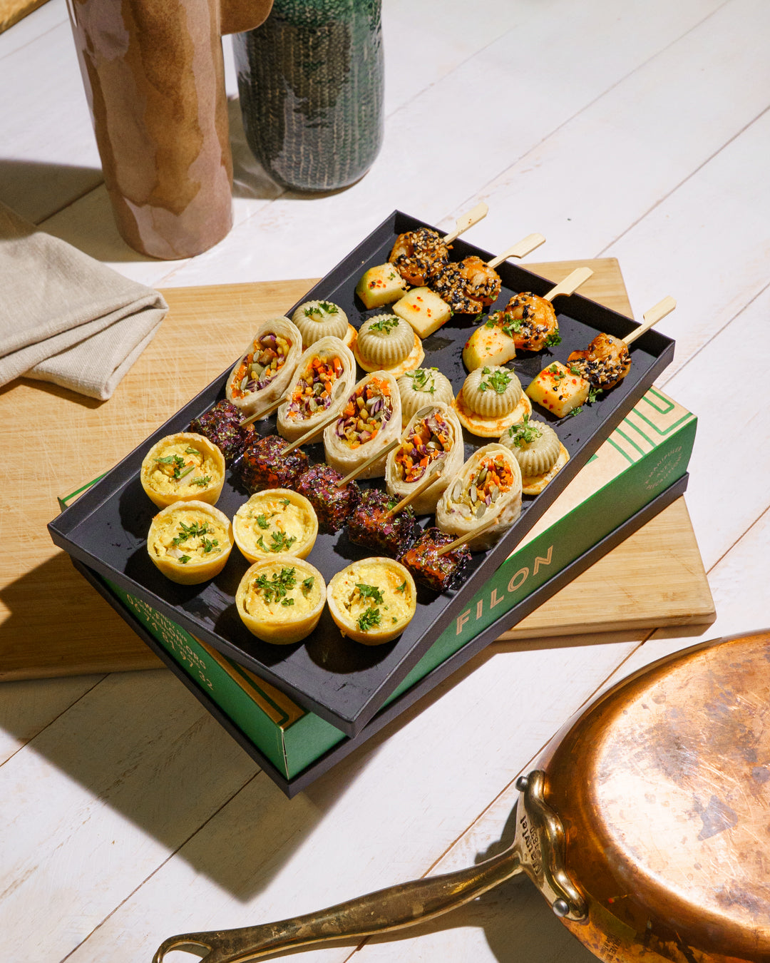 Plateau de 22 pièces cocktails pour évènements – Filon