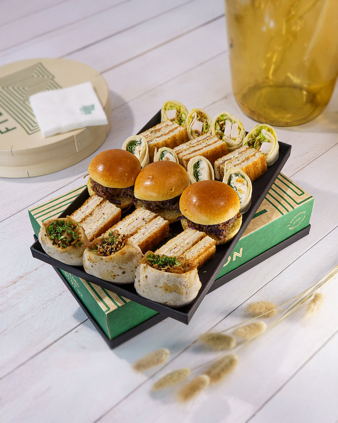 Plateau de finger-food pour cocktail d'entreprise – Filon